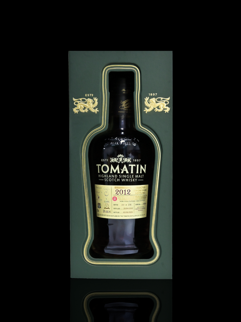 SG60: Tomatin 13 Year Old Cabernet Sauvignon Barrique, 58% abv - The ...